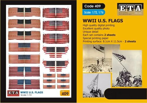 ETA DIORAMA ACCESSORIES 409 US Flags