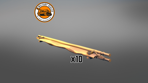 IDAP Technology PMI0252B Stretcher folded set of 10 pcs
