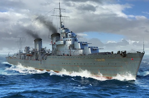 Trumpeter 05357 Russian Destroyer Taszkient 1942