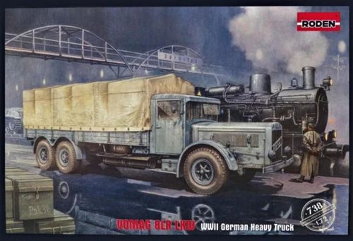 Roden 738 Vomag 8 LR LKW WWII German Heavy Truck