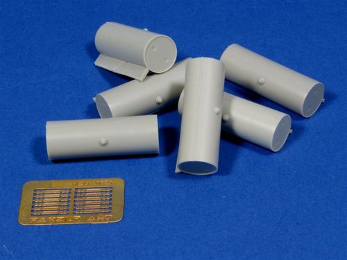 PanzerArt RE35-128 Cylindrical Fuel Drums for WWII Soviet Tanks