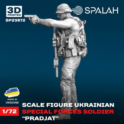 Spalah 23872 Ukrainian Special Forces Soldier '''Pradjat" (1 Figure / 3D-Printed)