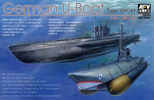 AFV Club SE73504 German U-Boat Type VII C/41