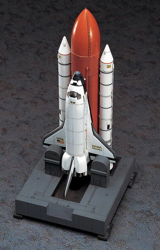 Hasegawa 10729 Space Shuttle Orbiter w/Boosters