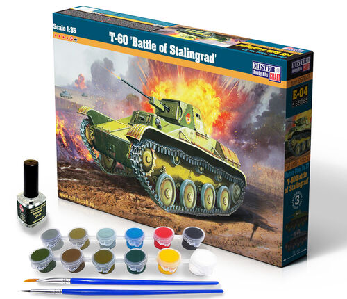 MisterCraft E04s T-60 "Battle of Stalingrad" - Model Set