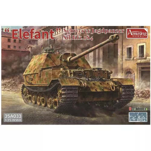 Amusing Hobby 35A033 Elefant Schwerer Jagdpanzer Sd.Kfz.184