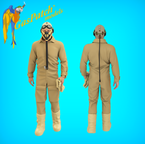 Gaspatch Models 22-48264 Me 163 Pilot