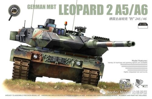 Border Model TK7201 German MBT Leopard 2 A5/A6