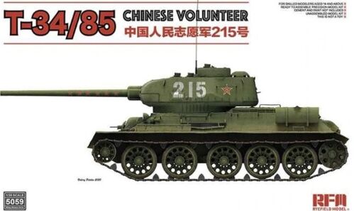 Rye Field Model RM-5059 T-34/85 Chinese Volunteer
