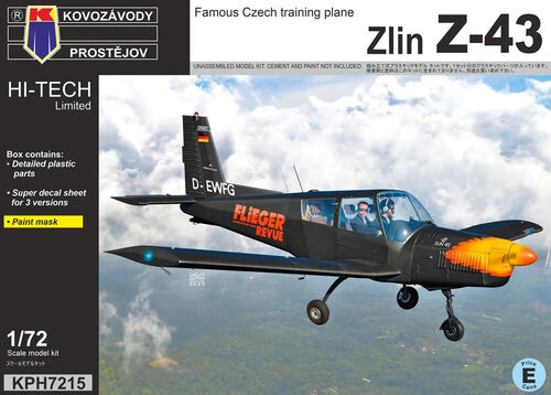 Kovozavody Prostejov KPH7215 Zlin Z-43 - Famous Czech Training Plane