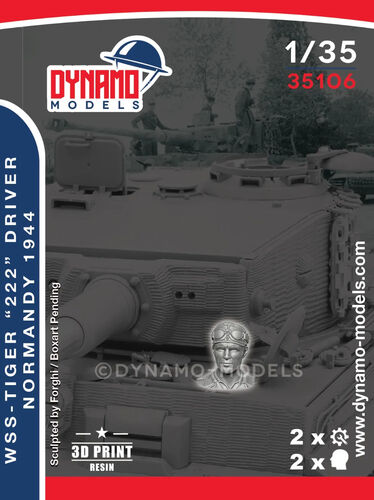Dynamo-Models 35106 WSS-Tiger '222' Driver - Normandy 1944 No. 4