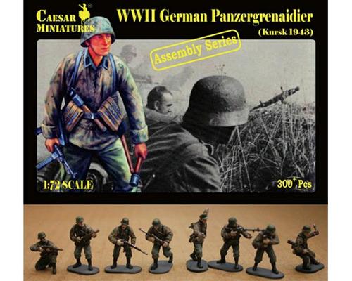 Caesar Miniatures CM7715 German Panzergrenaidier (Kursk 1943) (ASSEMBLY SERIES)