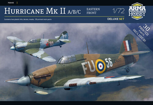 Arma Hobby 70045 Hurricane Mk II A/B/C "Eastern Front" Deluxe Set