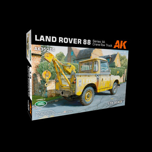 AK-Interactive 35014 Land Rover 88 Series IIA Crane-Tow Truck