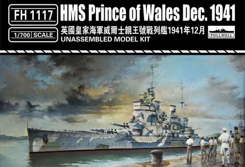 Flyhawk 1117 HMS Prince Of Wales - December 1941