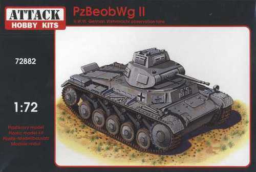 Attack 72882 PzBeobWg II, WW II German observation tank