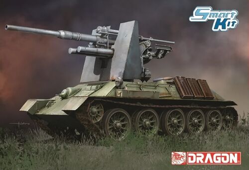 Dragon 6986 T-34 747(r) mit 8.8cm FlaK 36/37
