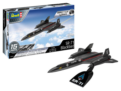 Revell 03652 Lockheed SR-71 Blackbird easy-click system