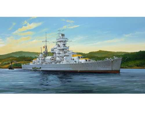 Trumpeter 05317 German Heavy Cruiser Admiral Hipper (1941)