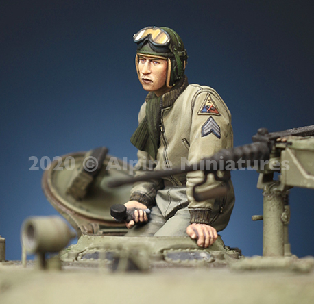 Alpine Miniatures 35285 US Tank Commander #2