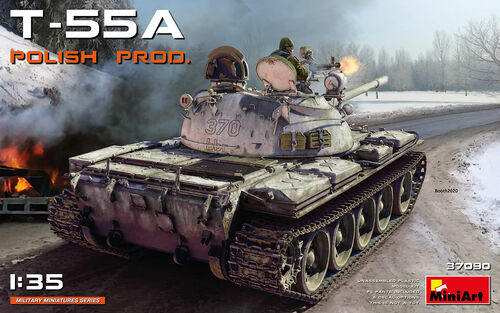 MiniArt 37090 T-55A Polish production