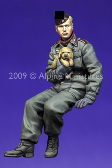 Alpine Miniatures 35088 German Panzer Crew with Puppy