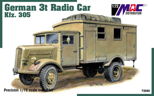 MAC 72080 Opel Blitz 3t Radio Car