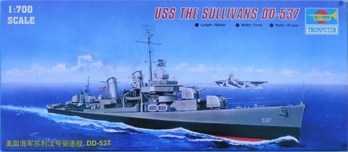 Trumpeter 05731 USS The Sullivans DD-537