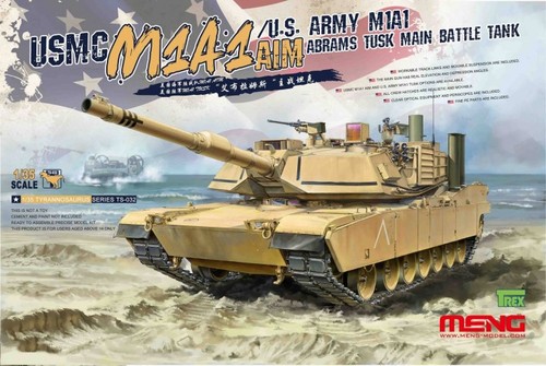 Meng Model TS032 M1A1 AIM/ M1A1 Abrams TUSK