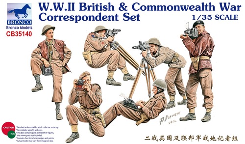Bronco CB35140 British and Commonwealth Correspondets (1939-1945)
