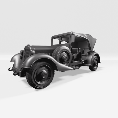 EMP3D 72011251 Horch 830R Kubelwagen - z dachem