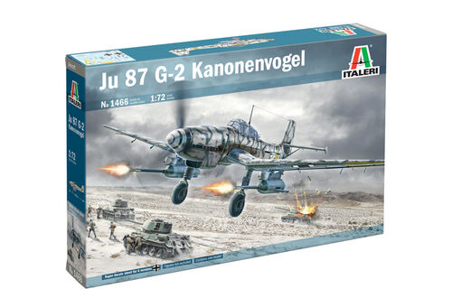 Italeri 1466 Ju 87 G-2 Kanonenvogel