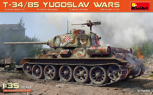 MiniArt 37093 T34/85 Yugoslav Wars