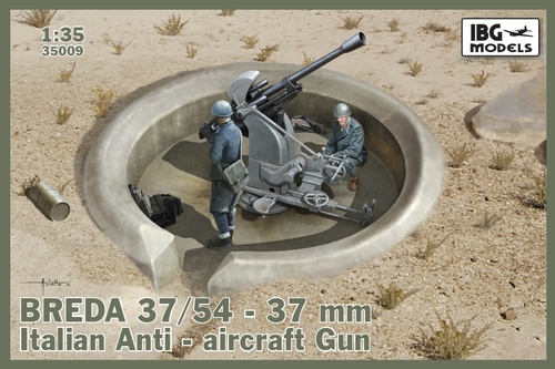 IBG 35009 Breda 37/54 37mm Italian Anti-aircraft Gun