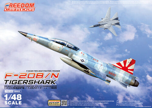 Freedom Model Kits 18003 Northrop F-20 B/N Tiger Shark