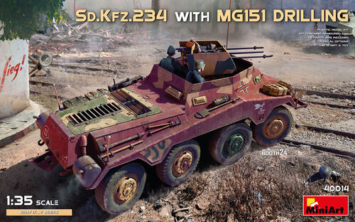 MiniArt 40014 Sd.Kfz. 234 with MG151 Drilling