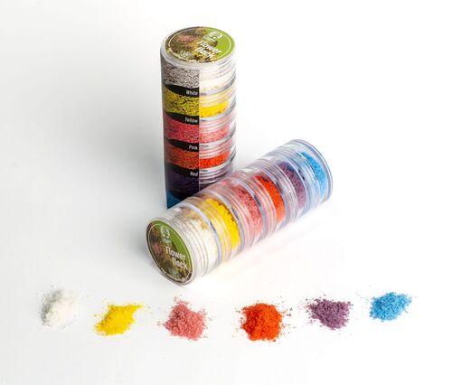 Model scene 000-95 Flower Flocks (6 Colours)