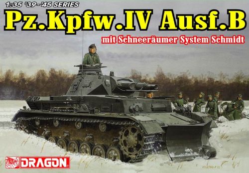 Dragon 6764 Pz.Kpfw.IV Ausf.B mit Schneeräumer System Schmidt
