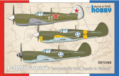 Special Hobby 72486 P-40M Warhawk 'Involuntarily From Russia To Finland'