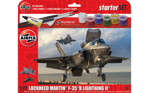 Airfix 55010 Starter Set - Lockheed Martin F-35B Lightning II
