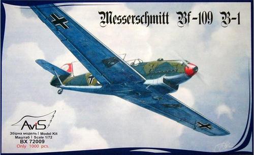 Avis 72009 Messerschmitt Bf-109 B-1