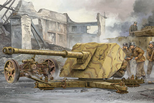 Trumpeter 02308 German IIWW Anti-tank gun 88mm PAK43/41