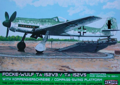 Kora Models KPK7201 Focke-Wulf Ta-152V-3/V-5 with Kompensierscheibe