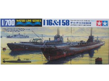 Tamiya 31453 Japanese Navy Submarine I-16 and I-58