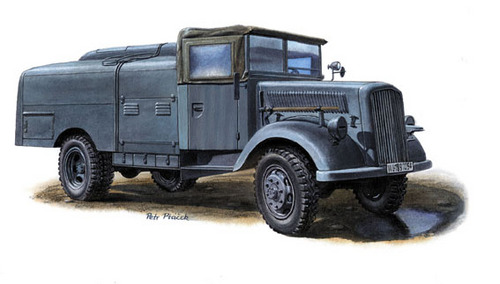 MAC 72066 Opel Blitz 3t cysterna