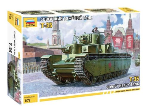 Zvezda 5061 T-35 Soviet Heavy Tank