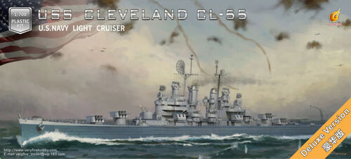 Very Fire 700920DX USS Cleveland (CL-55) - Deluxe Kit