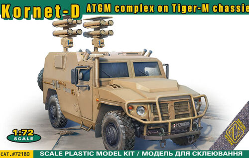 ACE 72180 Kornet-D ATGM Complex Tiger-M Chassis