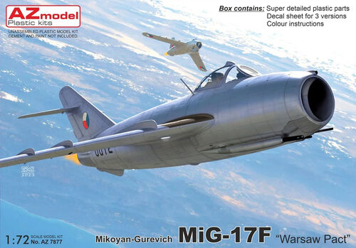 AZ-Model 7877 Mikoyan-Gurevich MiG-17F 'Warsaw Pact'