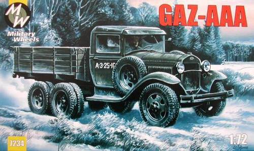 Military Wheels 7234 Soviet truck GAZ-AAA